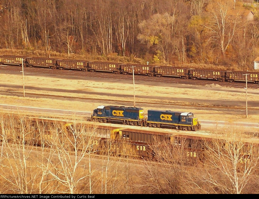 CSX 6454 and 2213